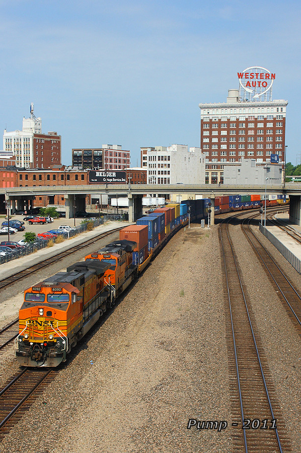 Westbound BNSF Intermodal Train